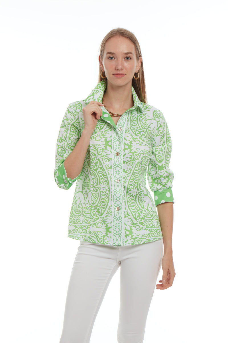 SP24-123 Essential Blouse – Patty Kim Shop